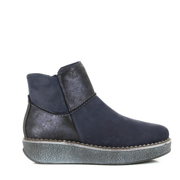 24 Hrs 23474 Navy Ankle Boots – Eshoes Global